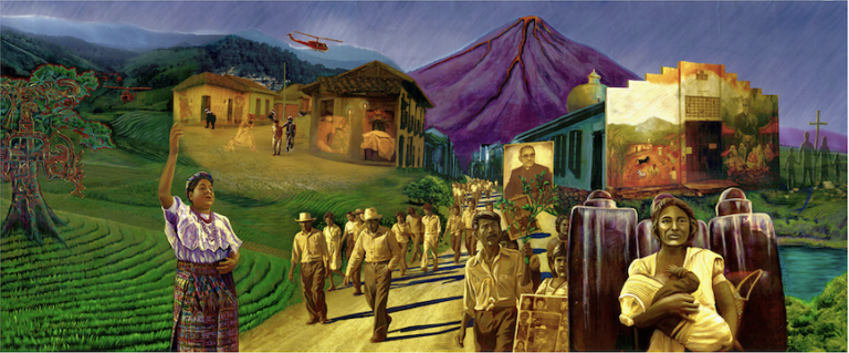 Migration of the Golden People - Judy Baca